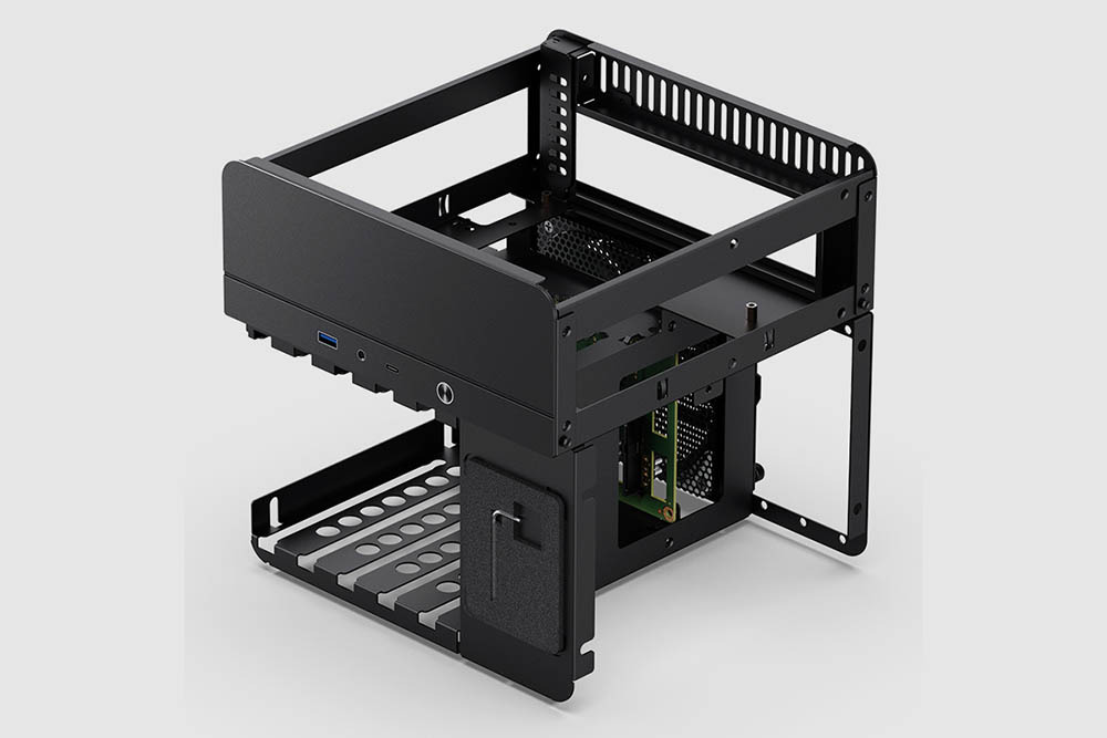 자작 나스를 위한 JONSBO N2 For NAS 알루미늄 케이스!
