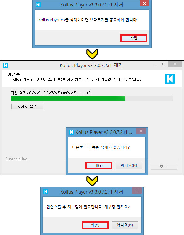 kollus player v3 정체, 삭제하기로 결정했다면 참고할 것