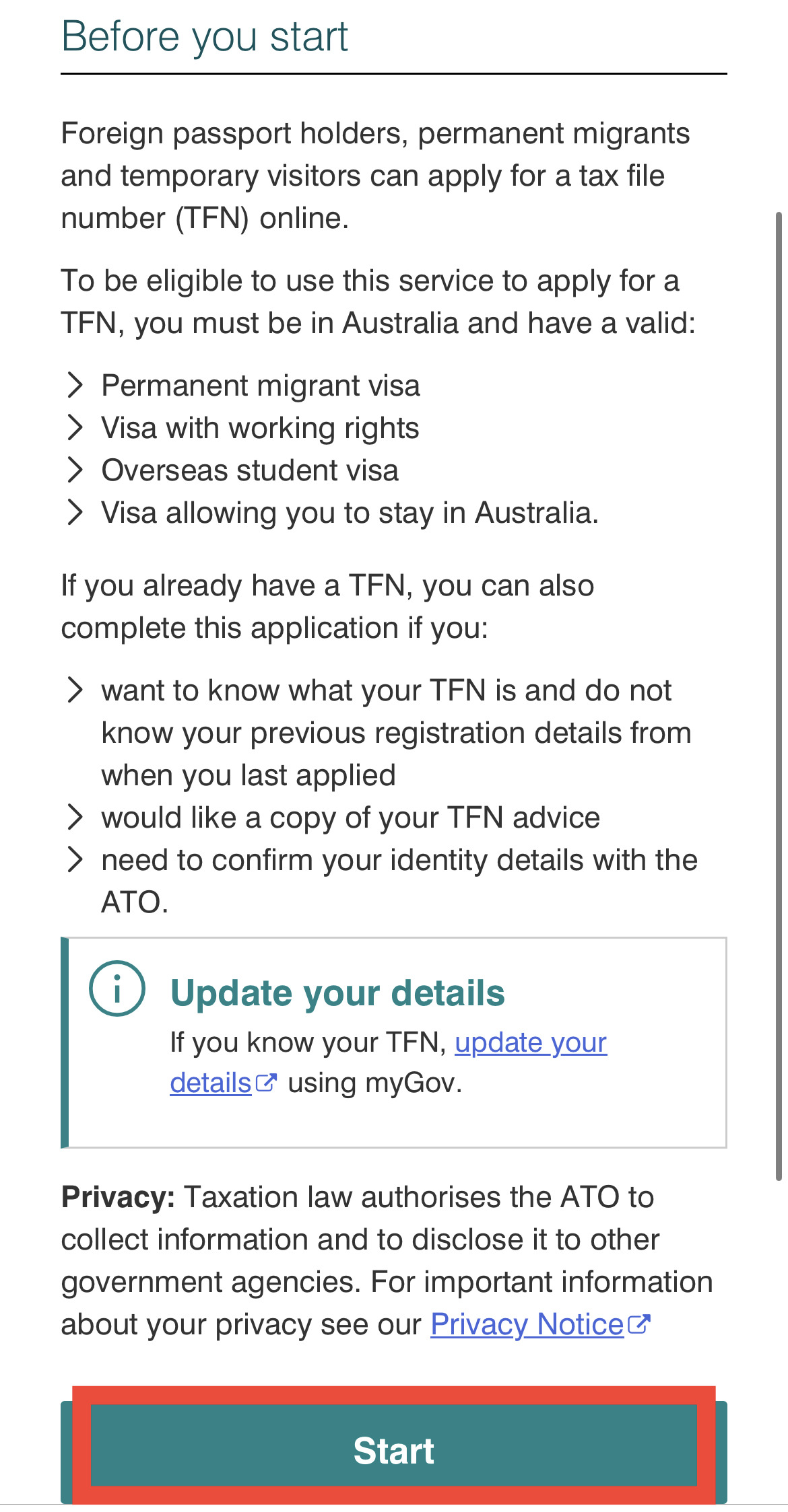 호주 워킹홀리데이 TFN 신청 및 발급 쉽게하는 방법
