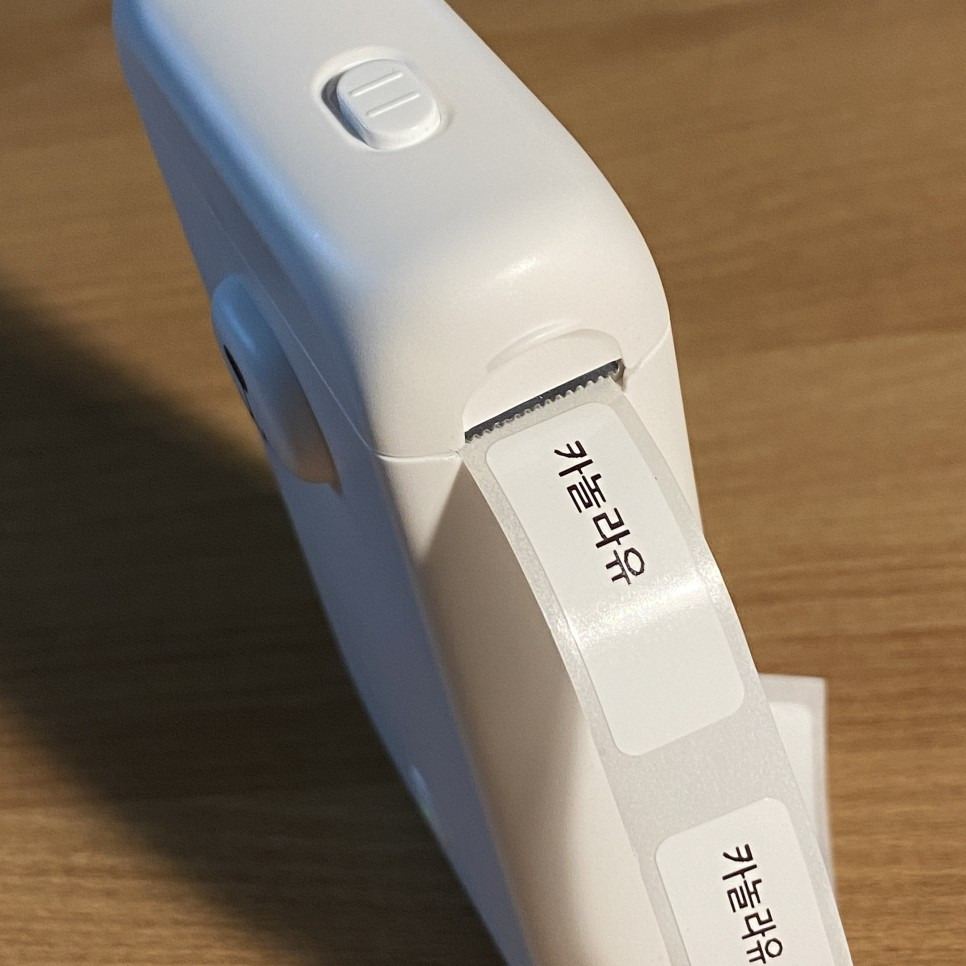 카피어랜드 D30s 미니 라벨프린터 일주일 사용 후기