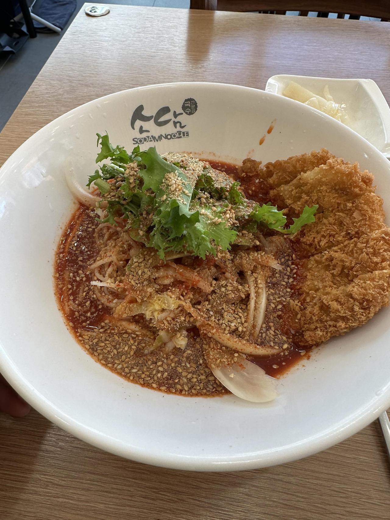 동탄에듀센터 소담비빔국수 국수가 땡기는 날엔