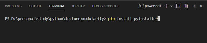 독학 Python tkinter(GUI) - 20. py to exe 로 변환하기