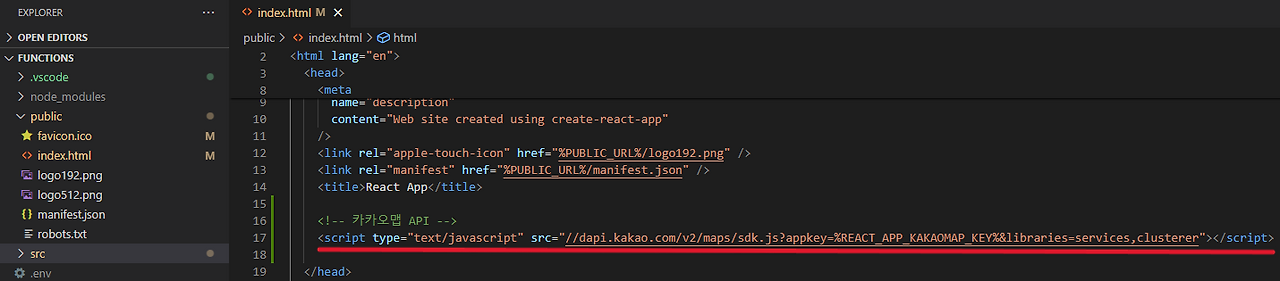 [React] KaKao 지도 API / 카카오맵 사용하기