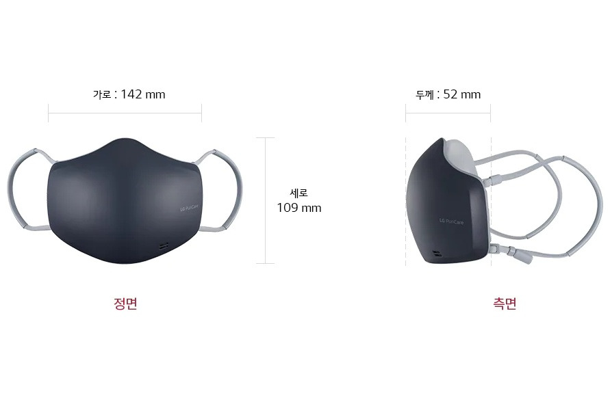 LG 퓨리케어 마스크, 이제야 국내 출시되는 LG전자 전자식 마스크