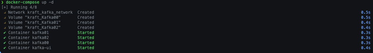 Docker Compose를 이용한 Kafka Cluster 구축 Kraft Mode 그냥 기억하기 싫어서 기록하는 블로그