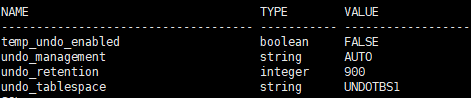 Oracle undo 언두 관리
