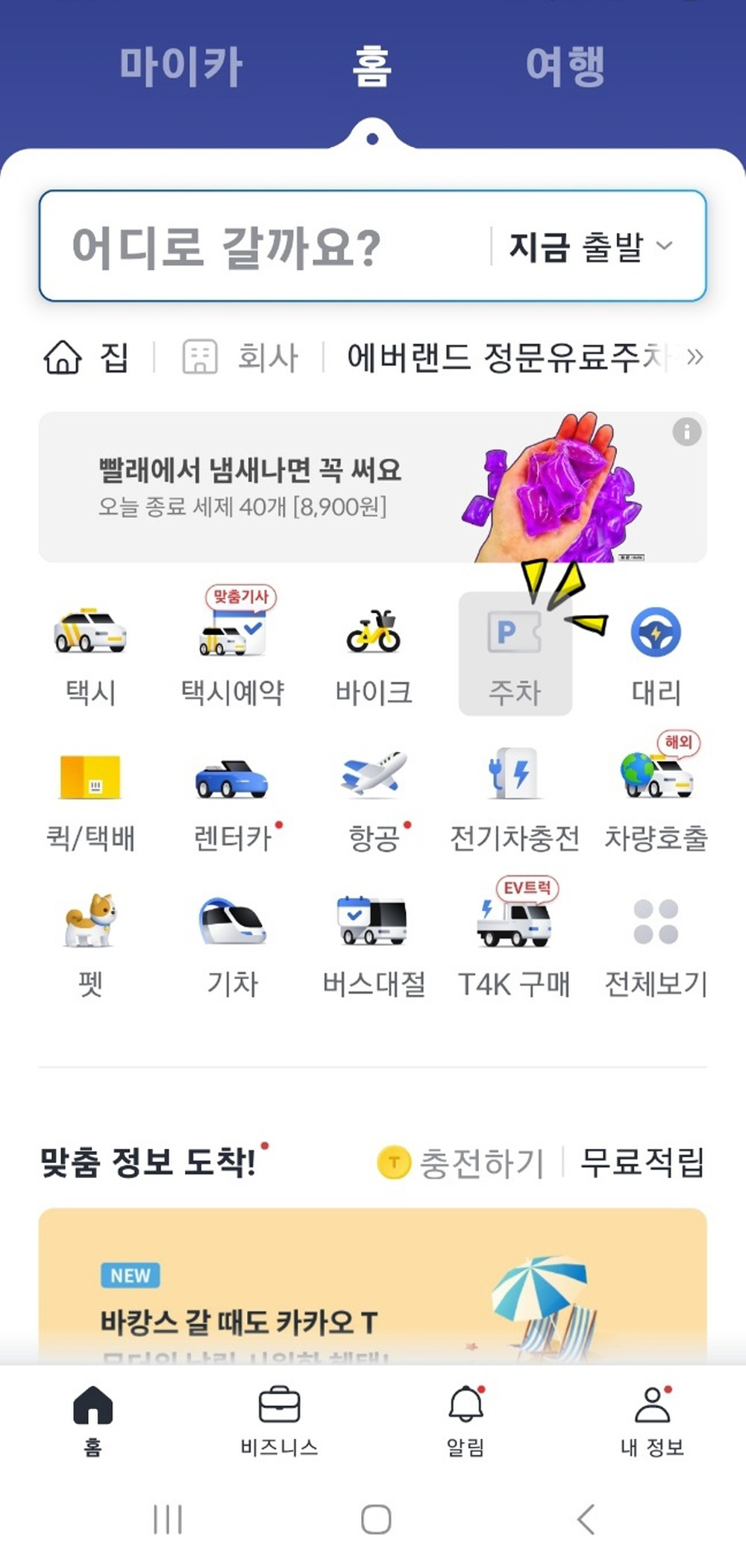 에버랜드 주차요금 발렛파킹 주차패스 카카오t 주차할인 주차장