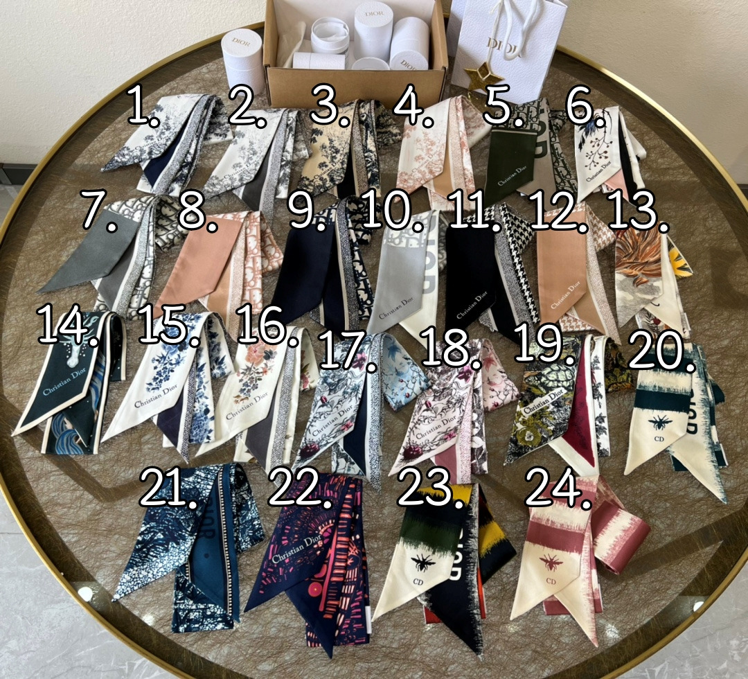 디올 미차 스카프 모음