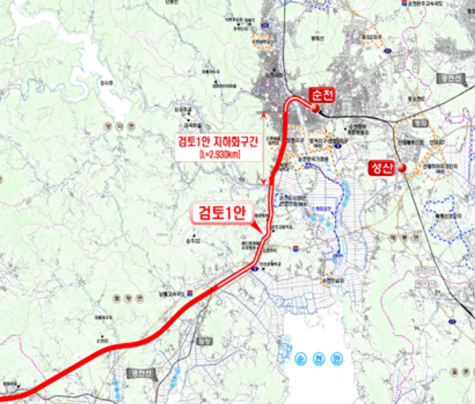 Ktx 경전선 노선도 및 열차시간표