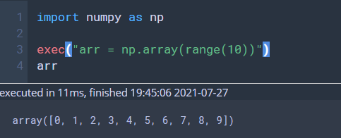 [Python] 문자열을 코드로 (eval, exec 사용법)