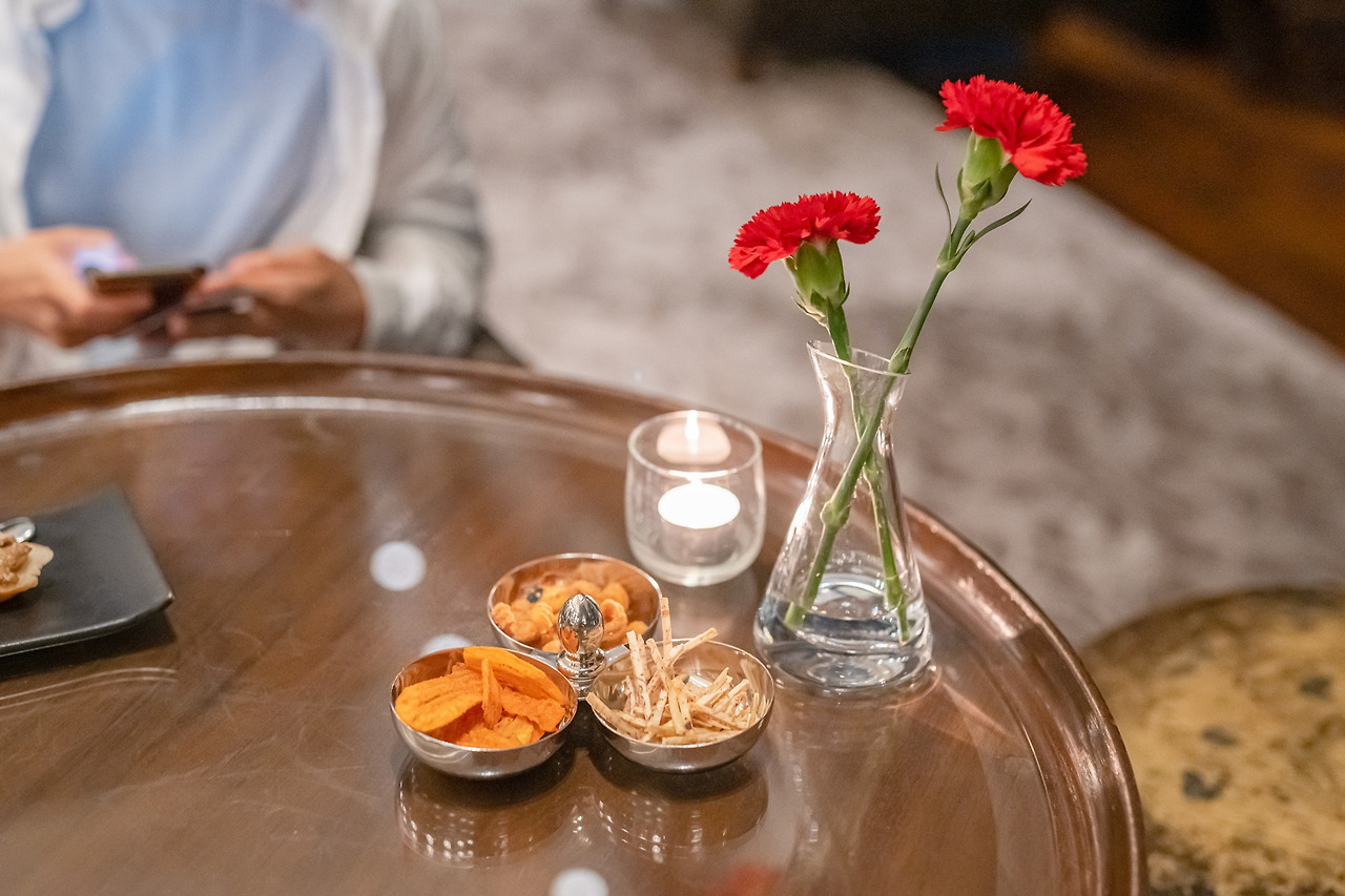 방콕에서 마신 김치 칵테일 더 세인트 레지스 방콕호텔the St Regis Bangkok 라운지 바 조식
