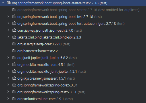[Springboot] 테스트 코드 - 3 - JUnit5