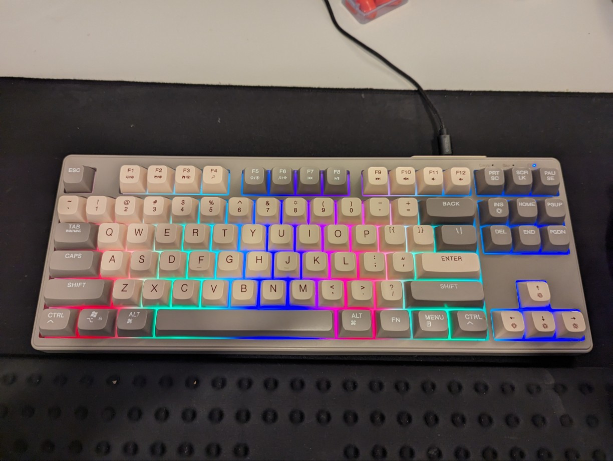 프리울프(Freewolf) m87 키보드 내돈내산 후기, 저렴하니 좋다