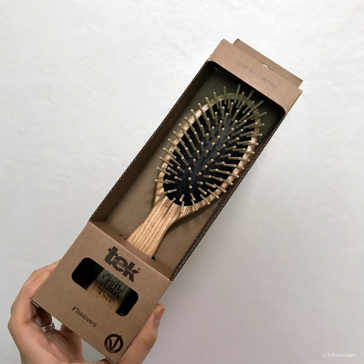 머리빗 추천 튼튼하고 머리안빠지는 Tek 오가닉 브러쉬