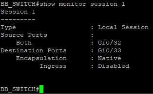 CISCO SPAN(switch port analyzer) 설정 방법