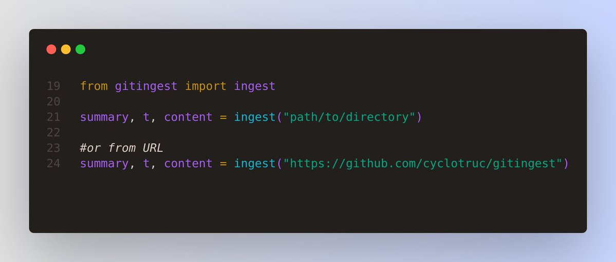 깃헙 저장소를 LLM 지원 텍스트로 변환 (오픈소스)