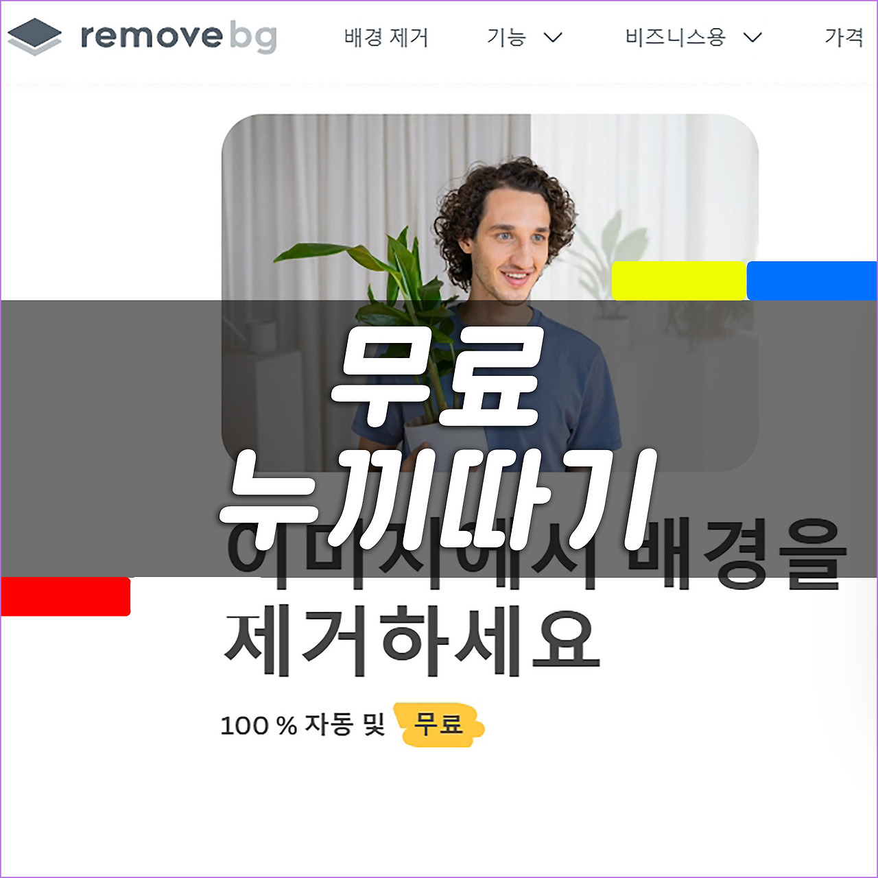 무료 배경제거 누끼따기 사이트 리무브 Removebg 잡지식 공유소