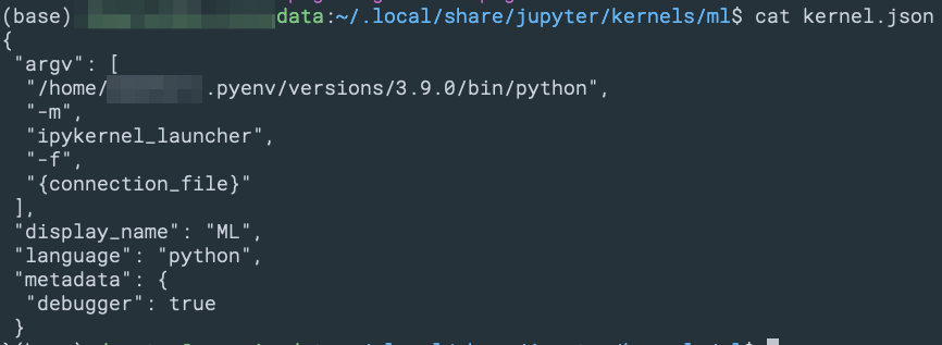 [주피터 노트북 커널] jupyter lab/notebook kernel