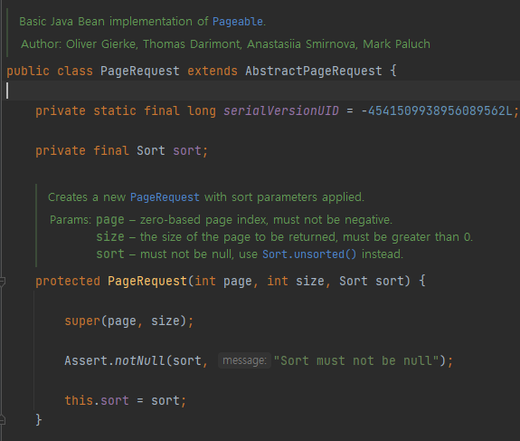 spring boot JPA : 페이징(paging)