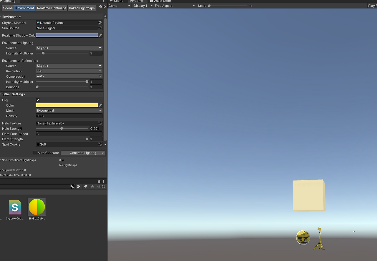[Shader] Fog with SkyBox