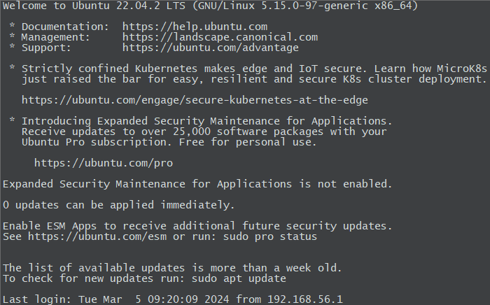 우분투에서 motd를 설정하는 방법