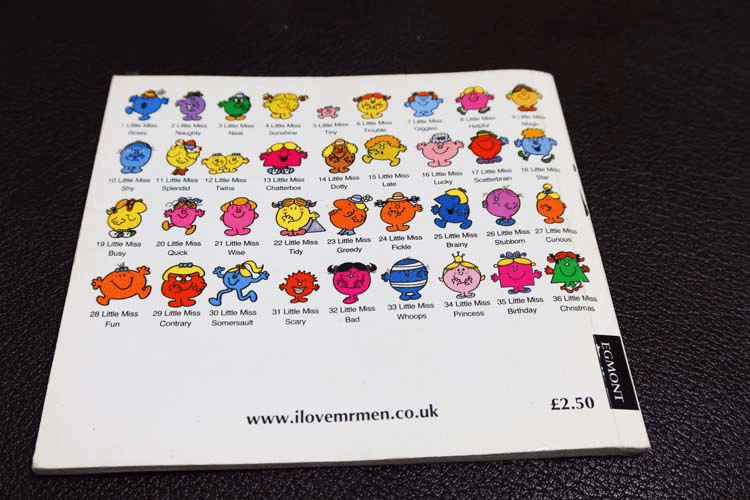 My Mr. Men & My Little Miss library시리즈