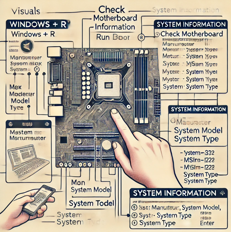 메인보드 확인법: 쉽게 따라 할 수 있는 가이드