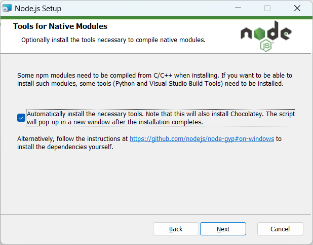 node.js 18.x 설치하는 방법(윈도우11)