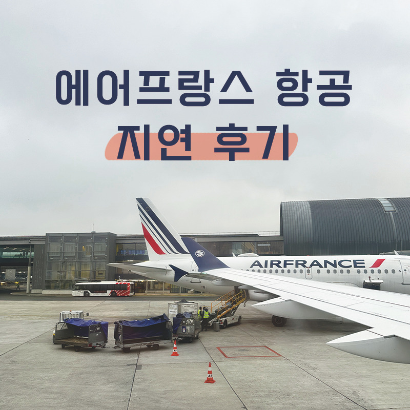 해외여행 에어프랑스 항공편 지연 보상 여행자보험 지연 보상 신청