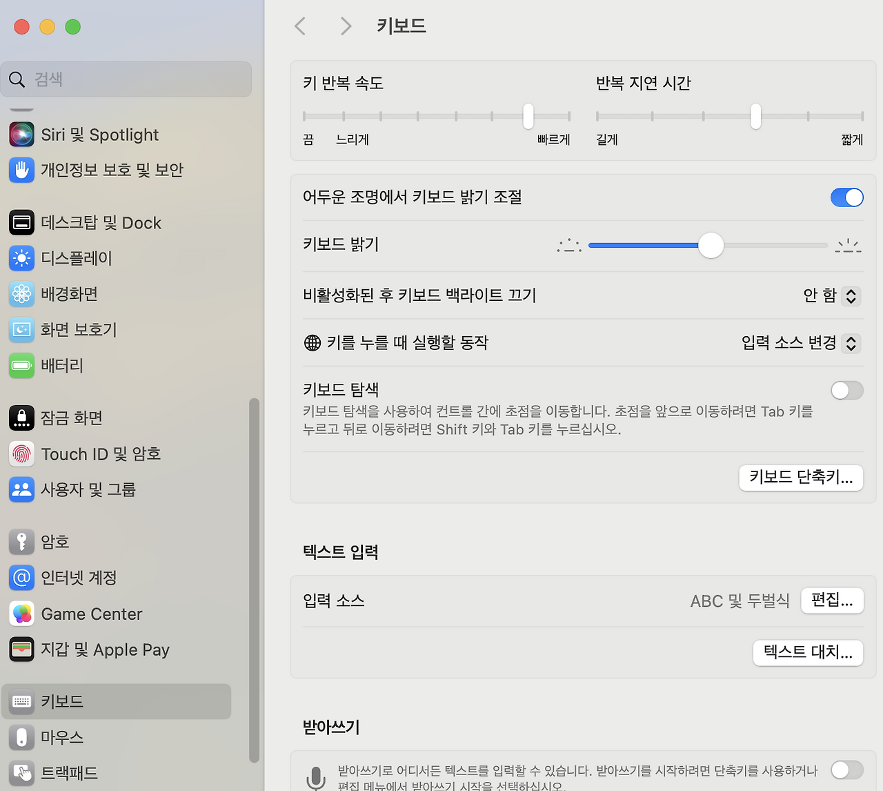 맥북 캡쳐 단축키 변경하는 방법 30초면 충분