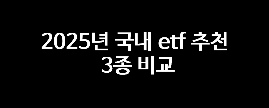 2025년 국내 Etf 추천 3종 비교 양자컴퓨팅 미국서학개미 베스트셀러