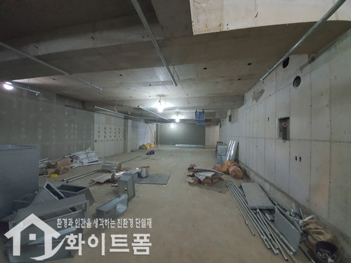인천광역시 신축 관광호텔 단열시공2 친환경 단열재 화이트폼수성연질폼 수성연질우레탄폼