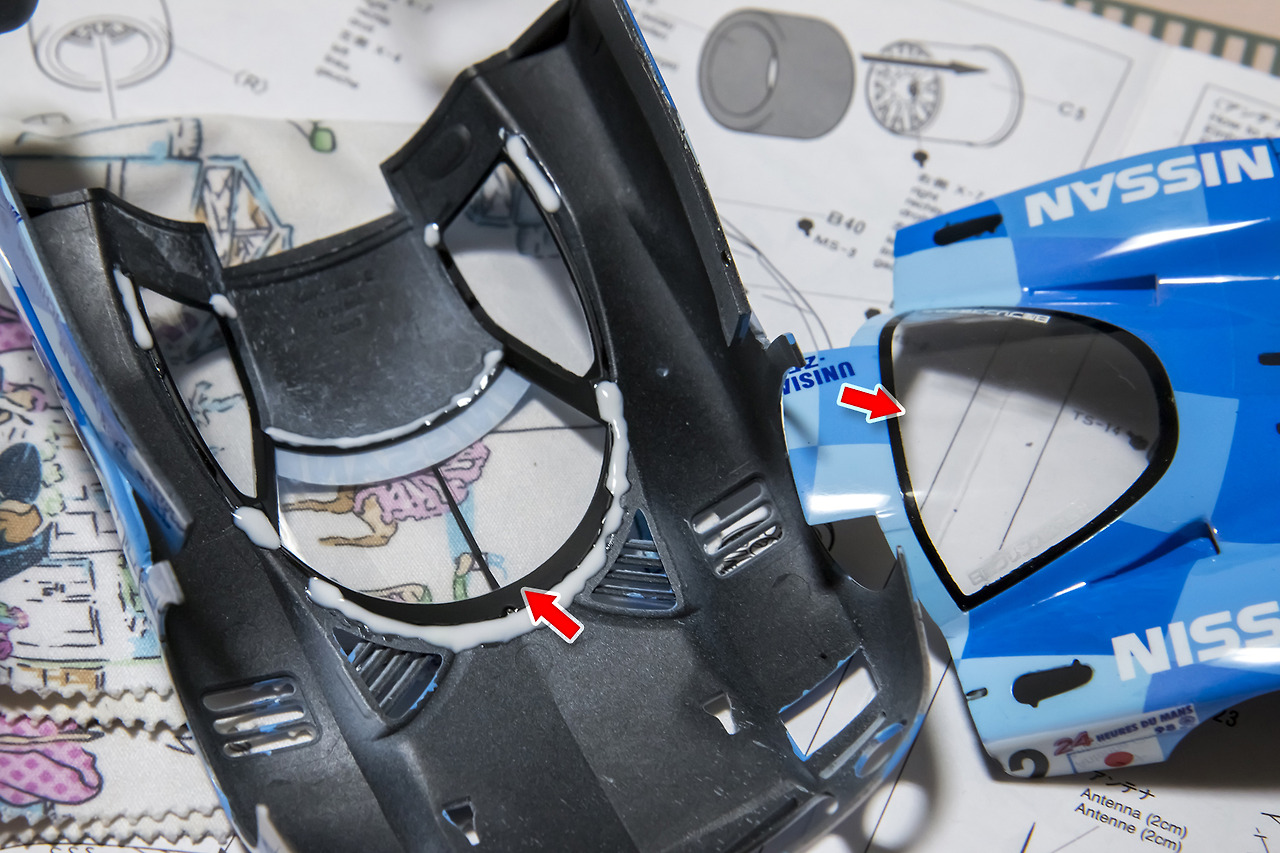 [Tamiya] Nissan R390 GT1 LM - Part 4/4