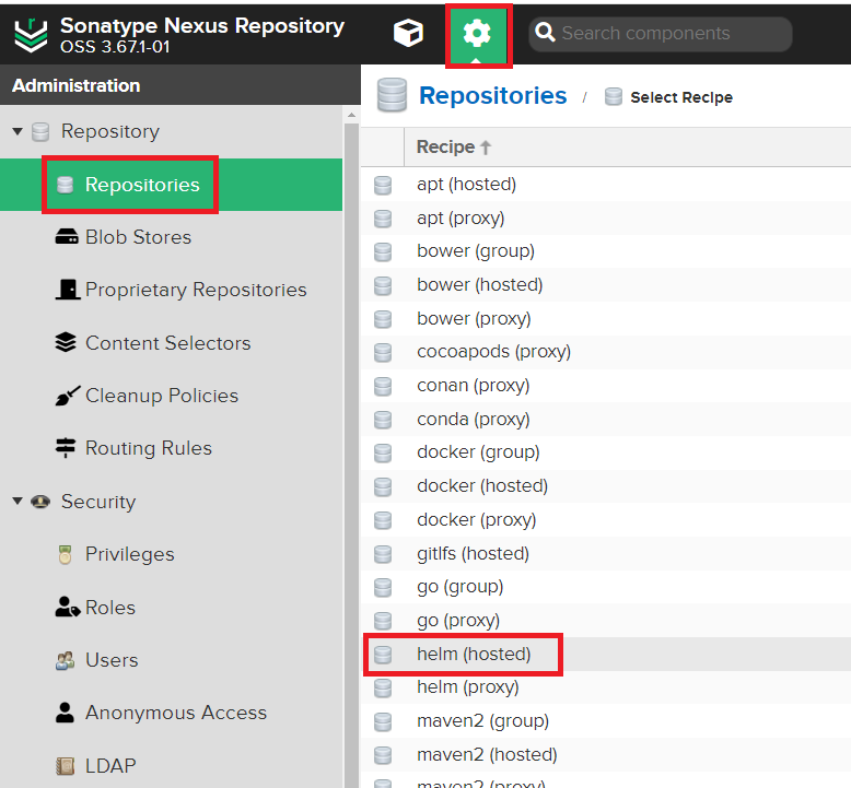 [kubernetes] nexus에서 helm repository 생성 및 push & install :: 초급에서 고급까지
