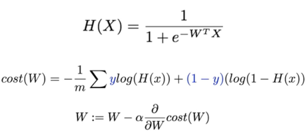 ML lab 05: TensorFlow로 Logistic Classification의 구현하기 (new)