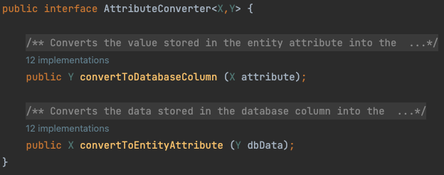 Java Enum 활용하기1 - AttributeConverter