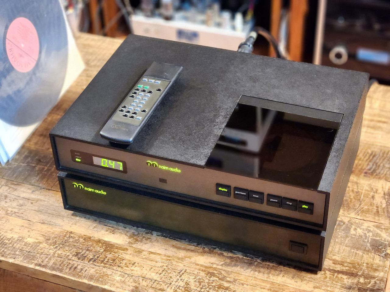 영국 Naim Audio 네임오디오 사의 레퍼런스 Na Cds1 시디 플레이어 입니다 신품픽업 정검완료 블랙번디 A급 리모컨
