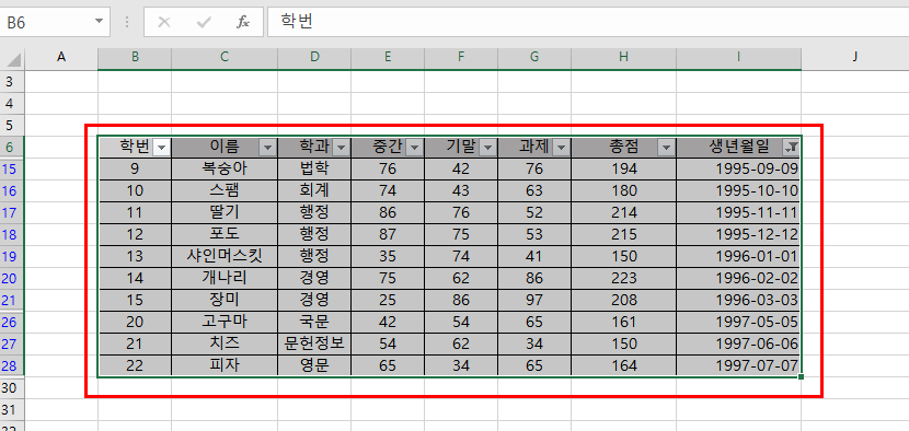 엑셀 필터링 결과 복사 붙여넣기 하기 엑셀 완벽하게 복사 붙여넣기 하는 방법