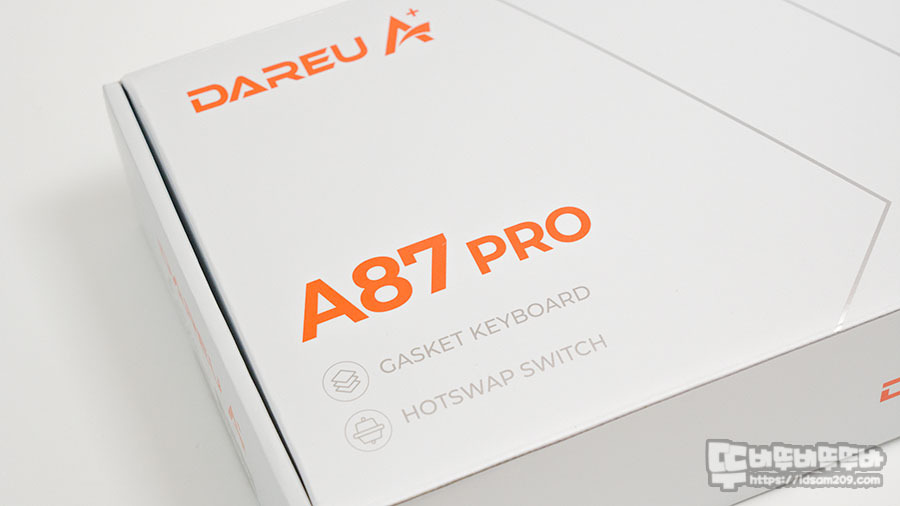 다얼유 A87PRO 레트로베이지 염료승화 키캡 & 저소음 택타일 스위치