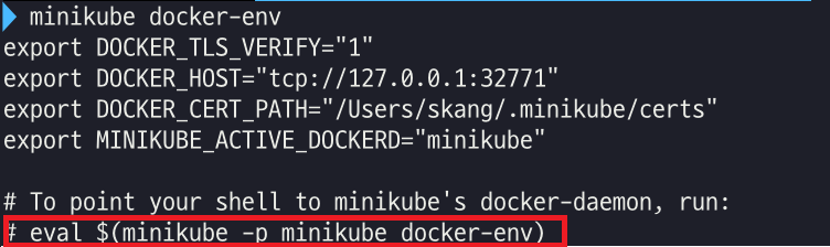 [kubernetes] minikube에서 로컬 docker image 사용하기