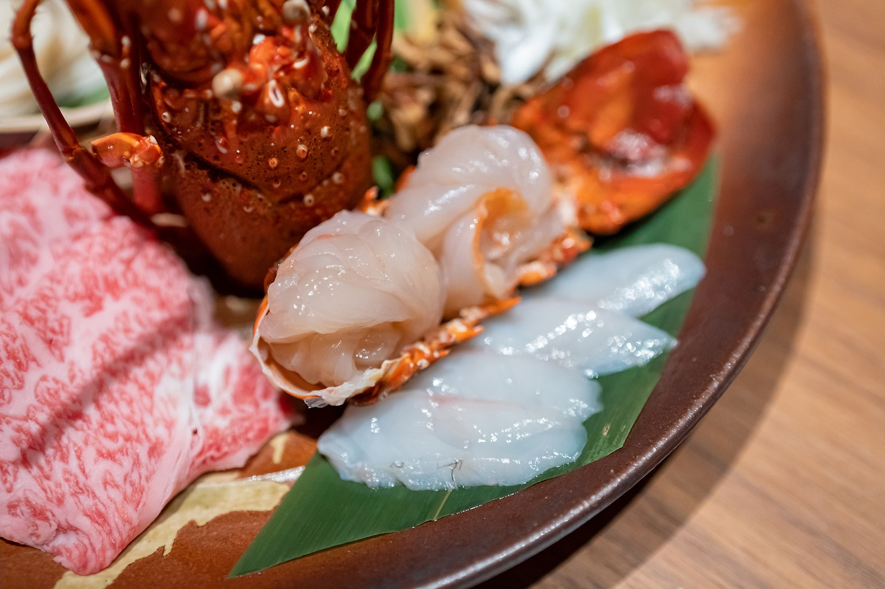 호시노 리조트 카이 운젠의 맛있는 정식 요리가이세키 나가사키 싯포쿠 요리