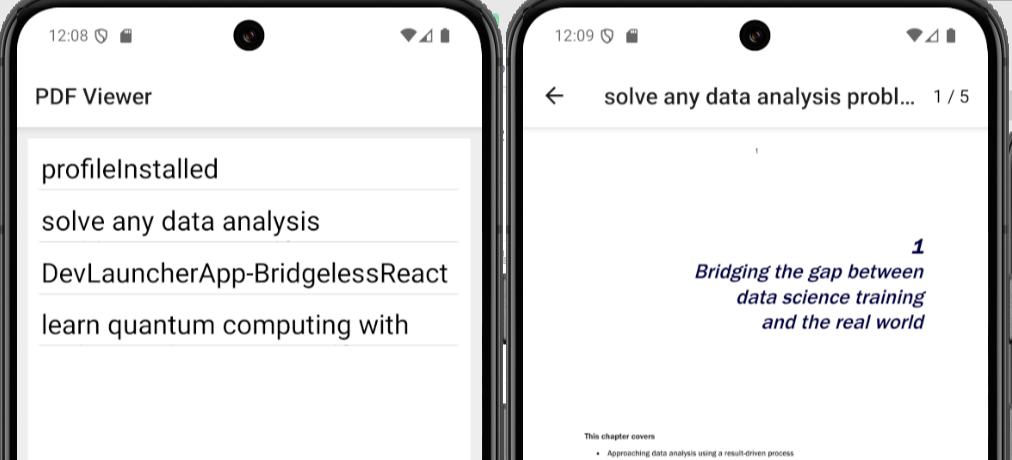 React Native로 PDF Viewer 앱 만들기; 7. React Navigation - 1