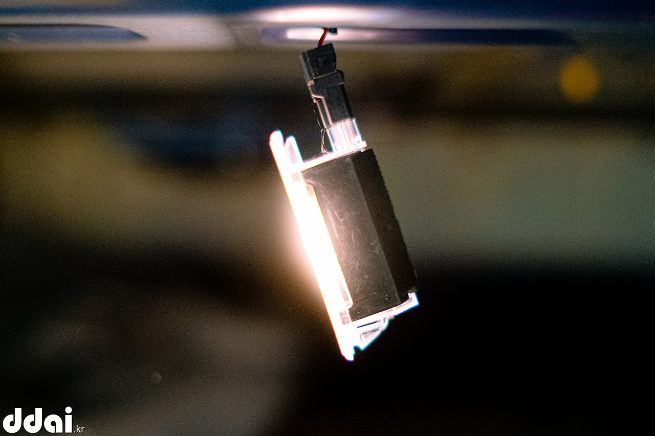 K5 DL3 후미등 LED바 설치, 우산걸이