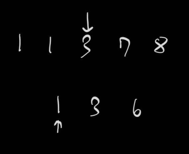 [BOJ] C++ 7795 먹을 것인가 먹힐 것인가 - 투 포인터, 정렬
