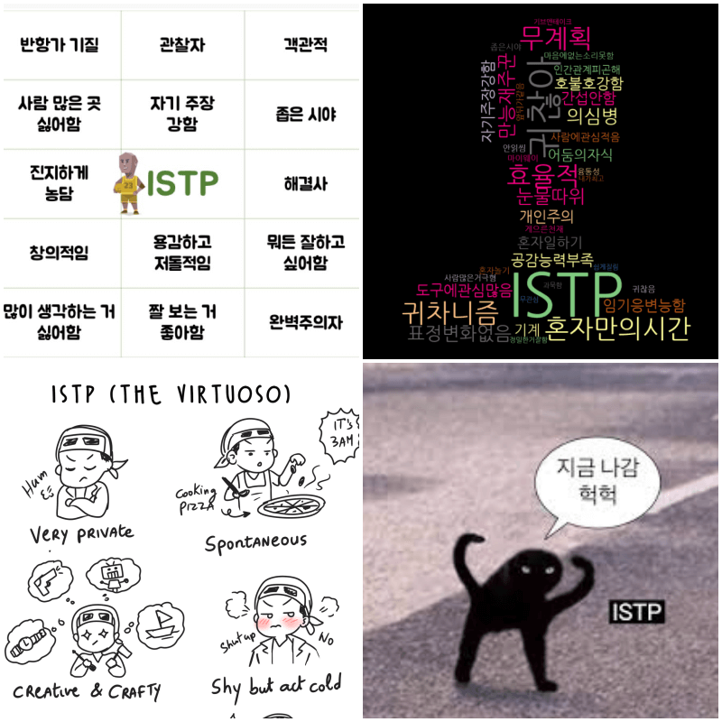 Mbti Istp 특징 연애 궁합 짤 밈 Istp 남자 Istp 여자 잇팁 특징 잇팁 연애