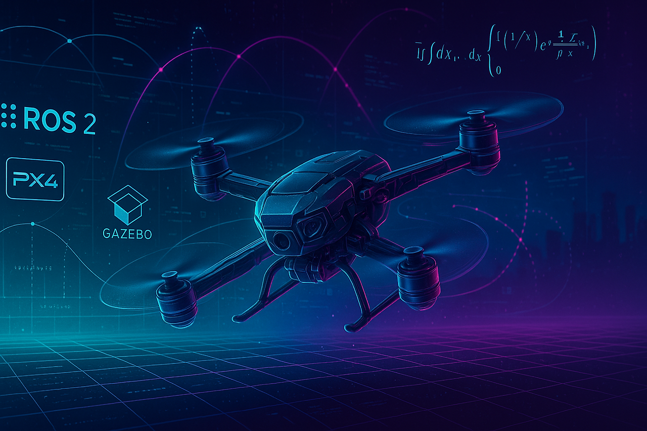 ROS2 × PX4로 시작하는 자율비행 드론 제어 (7) 쿼드로터 운동 모델 코드구현