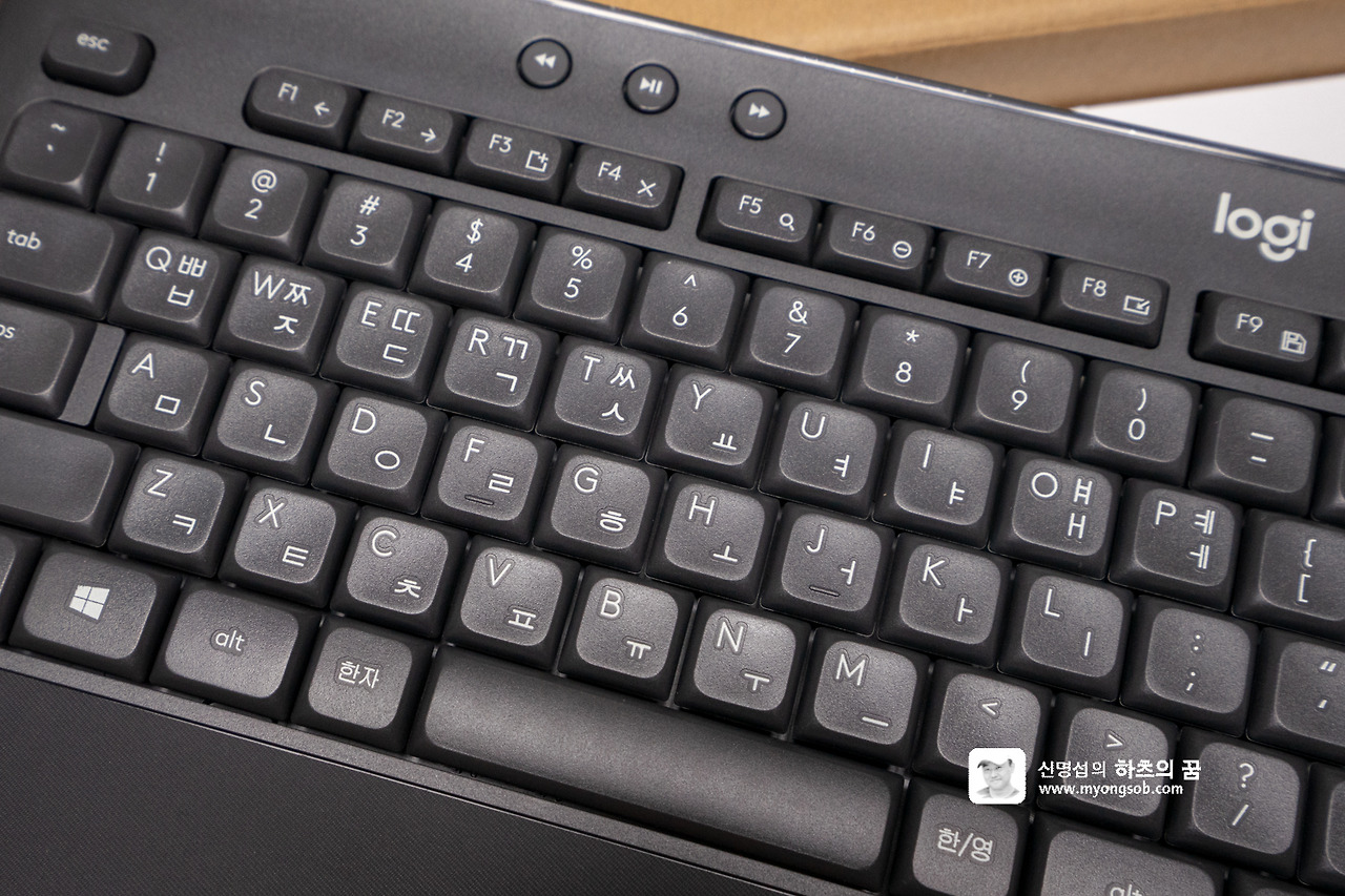 가성비 좋은 무선 키보드 & 무선 마우스 추천, 로지텍 MK545 (K545 키보드& M510 마우스 세트)