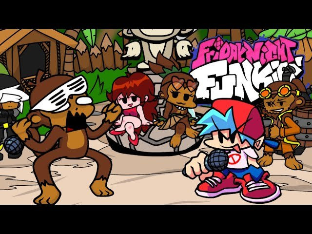 프나펌 원숭이모드 다운로드 - FnF vs Monkey