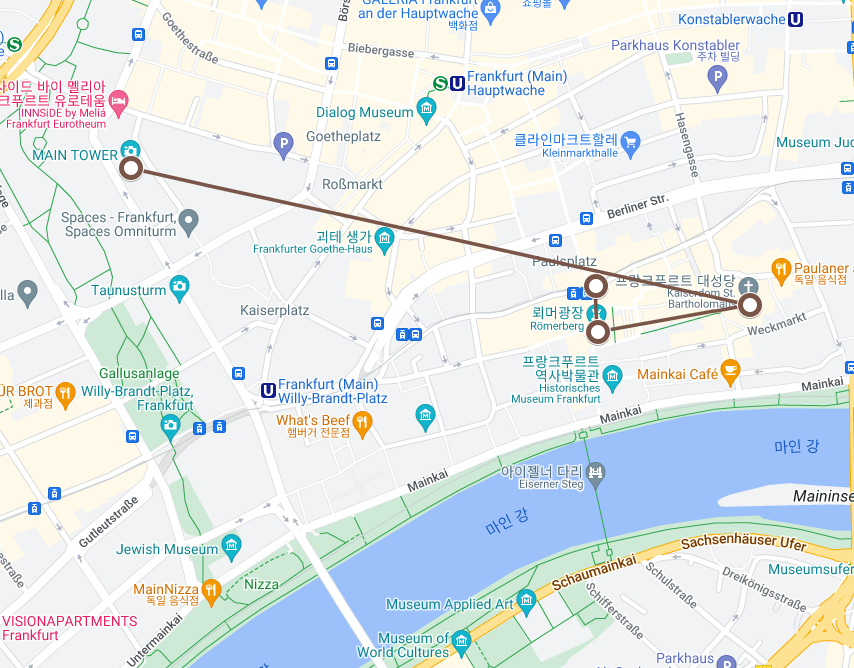 독일 프랑크푸르트 여행 2박3일 완벽 일정