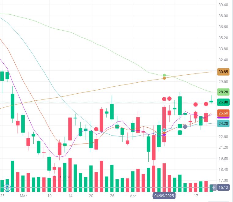 HTS, MTS에서 차트 세팅하는 방법